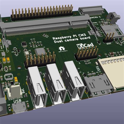 Carrier Board For The Raspberry Pi Compute Module Hackaday Io
