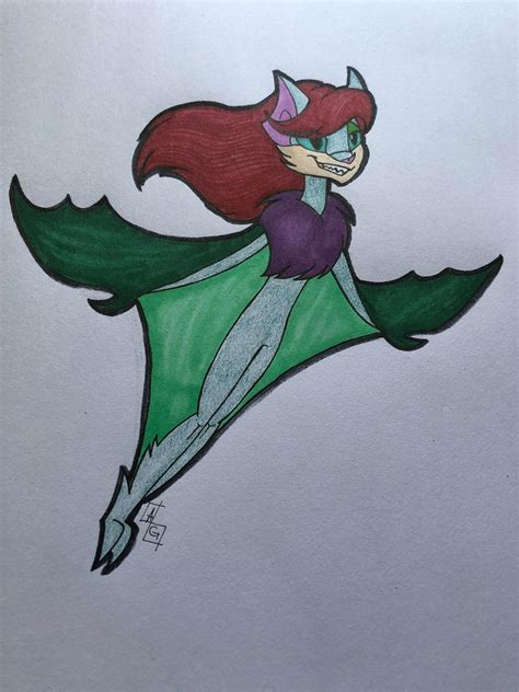 Ariel As A Bat By Asiakim24 On Deviantart