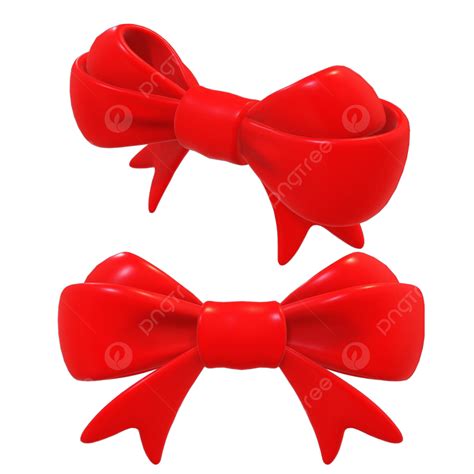 красный бант PNG рисунок, картинки и пнг прозрачный для бесплатной ...