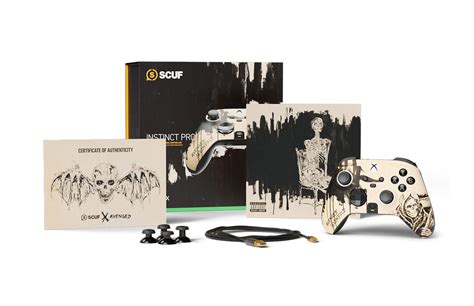 Limited Edition SCUF X Avenged Sevenfold Controller Bundle Celebrate Life Is But A Dream With