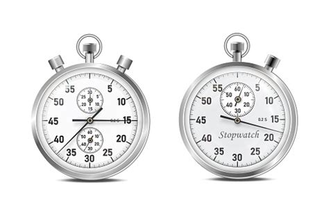 벡터 두 스톱워치 클래식 스톱워치 Eps 10 벡터 유리 반사 접지 그림자 및 반사 0명에 대한 스톡 벡터 아트 및 기타 이미지 0명 계시기 금속 Istock