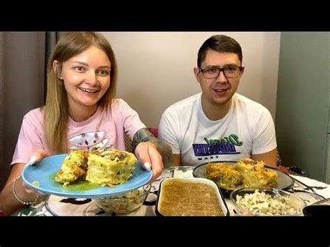 МУКБАНГ🤤Мамины ВКУСНЯШКИ🧡Рыбка,гнёзда,ХОЛОДЕЦ!🥰 - YouTube