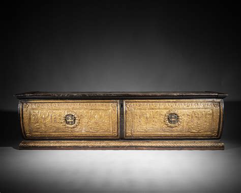 Rare Cassone Cabinet Fligny