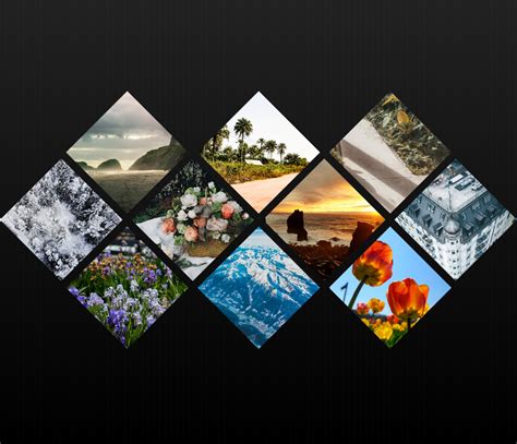 Css Rhomb Gallery On Grids Css Gallery Github