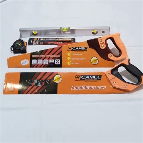 Jual Paket Gergaji Kayu Meteran Dan Watterpass Gergaji Kayu Anti Slip