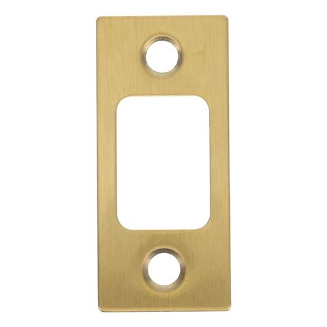 Stainless Steel Deadbolt Strike Plate For Door Precision Design Easy