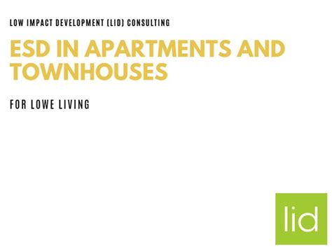 Low Impact Development Lid Consulting On Linkedin Simplesustainability