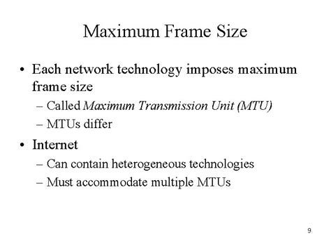 Ip Encapsulation Fragmentation And Reassembly 1 Internet Transmission