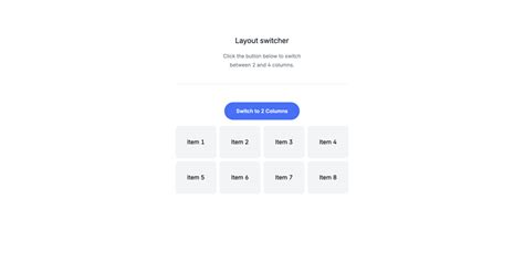 How To Create A Grid Toggle With Tailwind Css And Alpinejs Dev Community