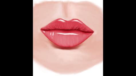 How To Draw Lips Autodesk SketchBook YouTube