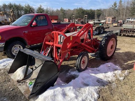Ford 8n Tractor And Loader Live And Online Auctions On