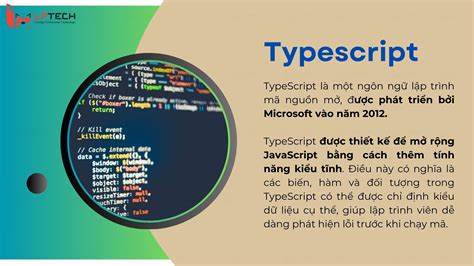 typescript là gì Ưu nhược điểm so với javascript và cách sử dụng