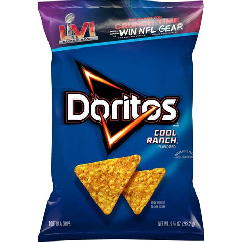 Doritos Cool Ranch Flavored Tortilla Chips Smartlabel™