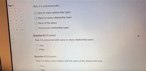 Solved Rule Is Concerned With One To Many Relationship Chegg