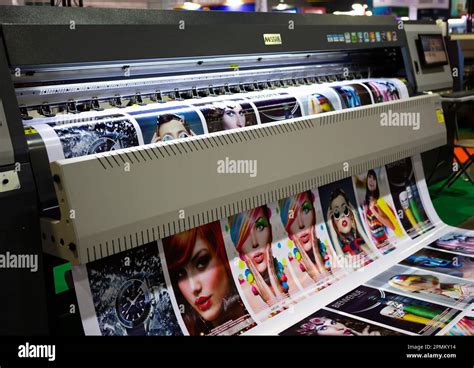 Bangkok Thailand March 31 2023 Wide Format Digital Ink Jet Printer