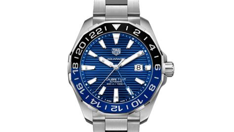 tag heuer unveils latest aquaracer gmt watch maxim