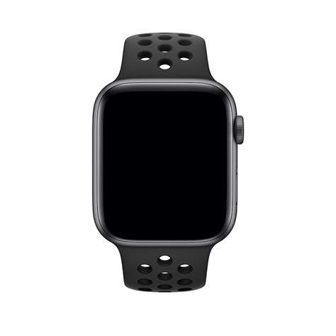 Apple Watch Nike+ Series 4, 44mm Space Gray Aluminum Case with ...