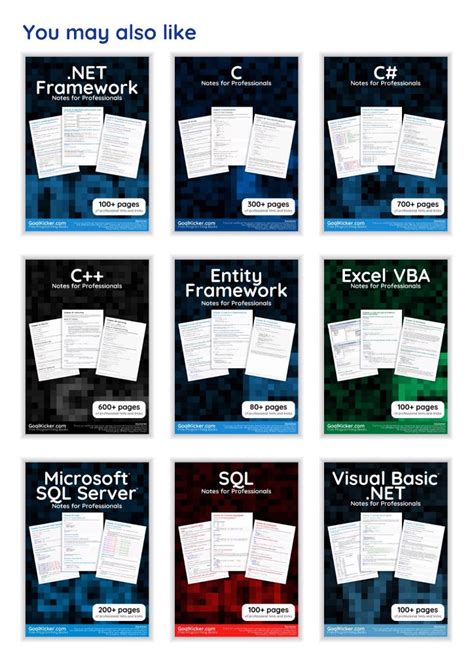 vba notes for professionals e books max30