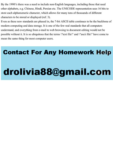 The Ascii Code Used By Most Computers Uses The Last Seven Positions Pdf