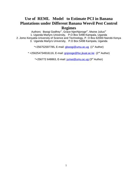 pdf application of reml edited