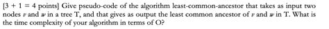 Solved Points Give Pseudo Code Of The Algorithm Chegg