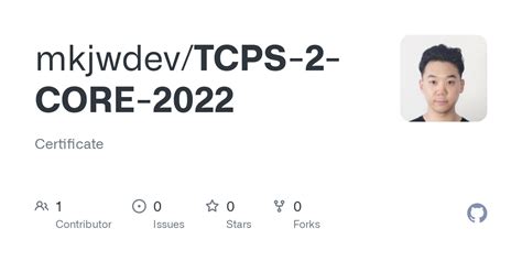 Github Mkjwdevtcps 2 Core 2022 Certificate