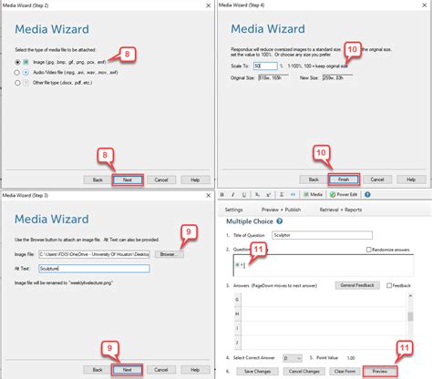 How To Insert An Image Into Respondus Exam Questions Instruction Uh
