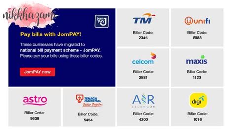 Biller Code Tm Unifi How To Pay Bill Using Jompay Astro Bill Tm Unifi