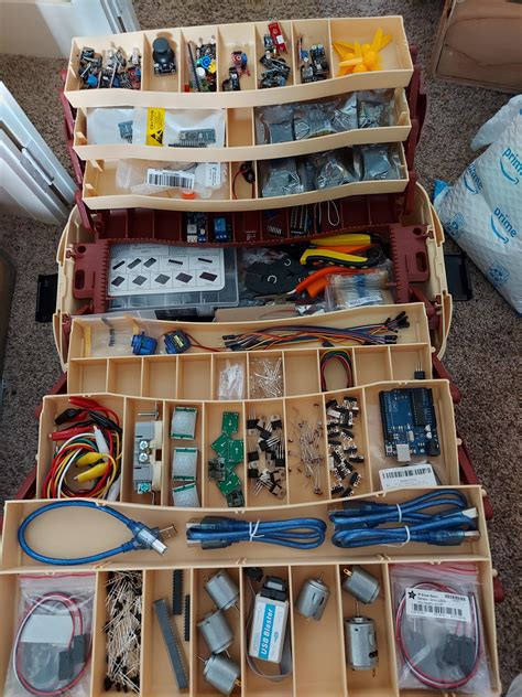 finally got my stuff semi organized r arduino