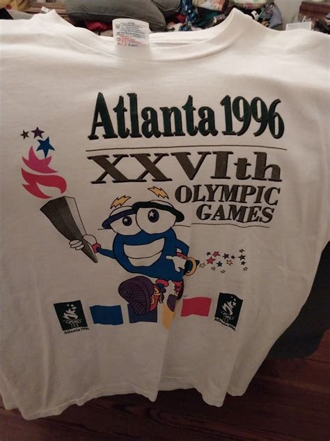 Vintage Atlanta Summer Olympics Izzy Cartoon Mas Gem