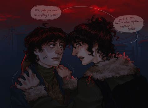 Byler Season 5 Concept Art Fanart In 2023 Stranger Things Mike