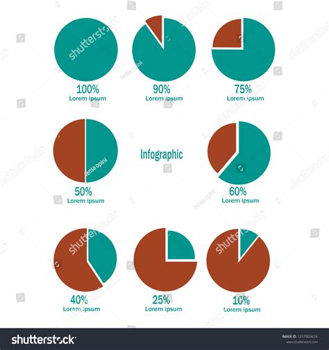 Pie Chart Data Template Stock Vector Royalty Free Shutterstock