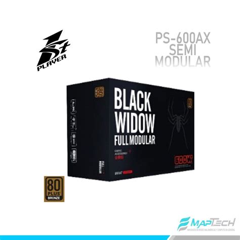 Fuente De Poder Ps 600ax 1st Player Maptech Perú