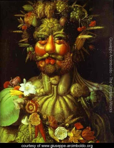 Vertumnus By Giuseppe Arcimboldo 1527 1593 An Italian Painter