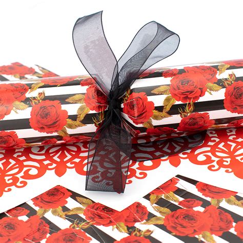Modern Red Rose Cracker Making Craft Kit Make And Fill Your Own The Cracker Company