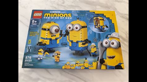 [lego] Minions The Rise Of Gru Brick Built Minions And Their Lair