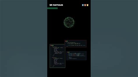 3d Particles Code Shortsviral Coding Trendingshorts