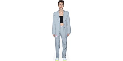 Ruby Rose Suit Cardboard Cutout Celebrity Cutouts