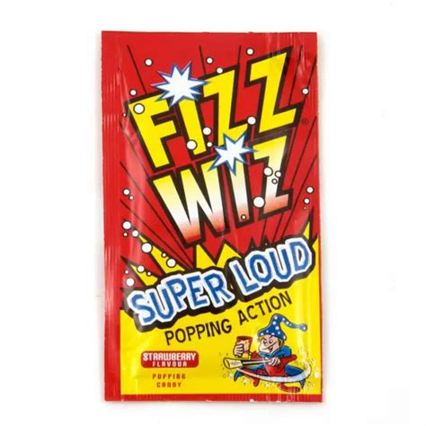 Fizz Wizz Strawberry Poms Sweets Ltd