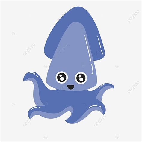 만화 귀여운 오징어 포장 오징어 포장 손으로 그린 벡터 Png 일러스트 및 벡터 에 대한 무료 다운로드 Pngtree