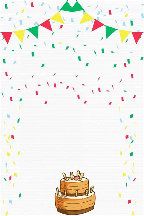 생일 축하합니다 창의 포스터 배경 배경 화면 및 일러스트 무료 다운로드 Pngtree