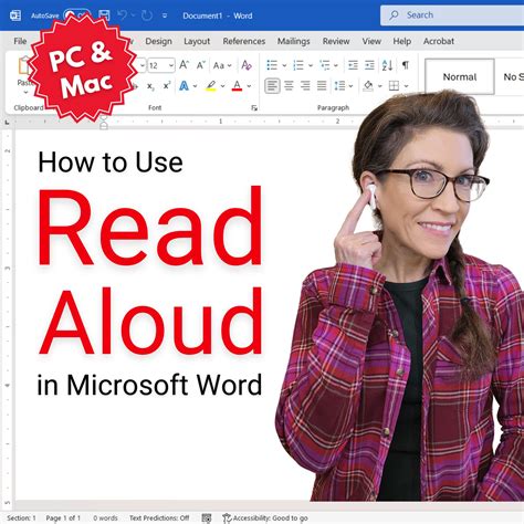 How To Use Read Aloud In Microsoft Word Listen To Text