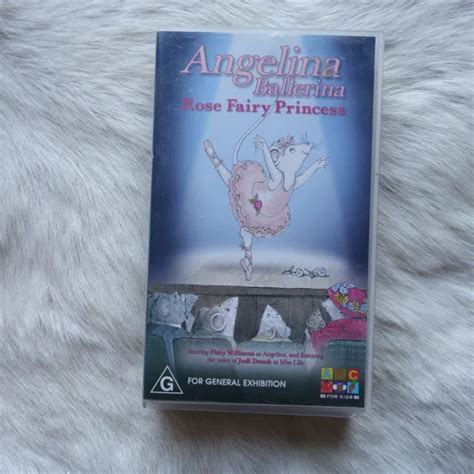 Angelina Ballerina Vhs Rose Fairy Princess Video Special Edition Unseen Clips Picclick Uk