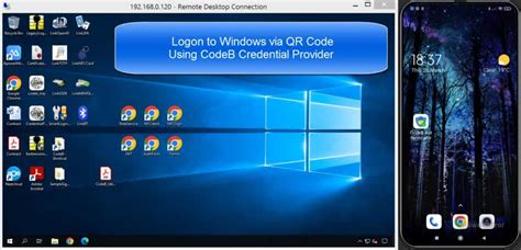 [video] codeb on linkedin qrcode login logon windows windows10