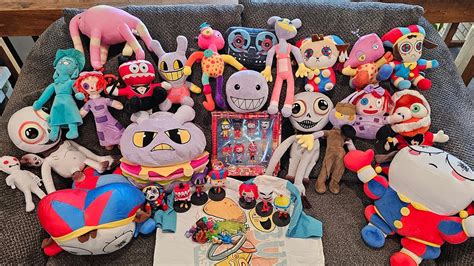 The Amazing Digital Circus Plush And Toys Huge Unboxing Video Youtube