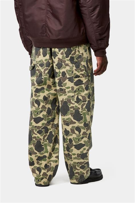 Carhartt Wip Duck Single Knee Pant Camo Duck Green Tienda Oficial