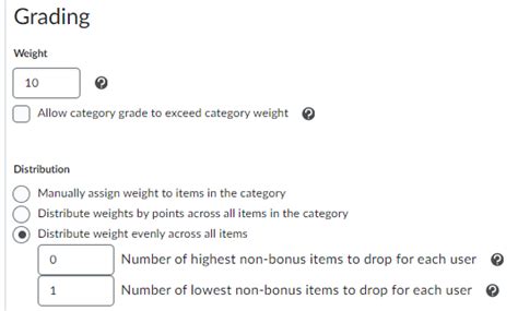 In The Grade Book — Brightspace