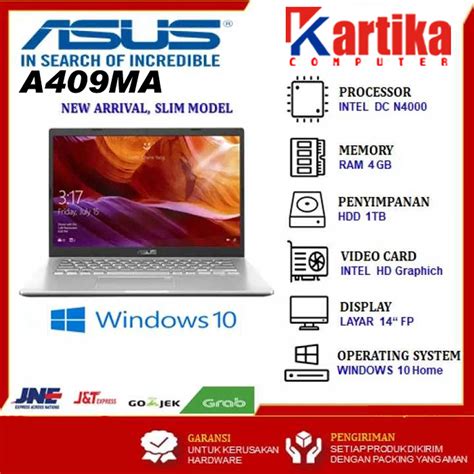 Laptop Asus A409Ma Duta Teknologi