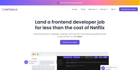 CodeTutorAI Reviews Pricing Features Alternatives