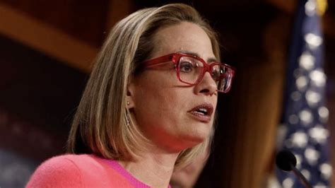 Widely Unpopular Kyrsten Sinemas Democratic Departure May Come Back